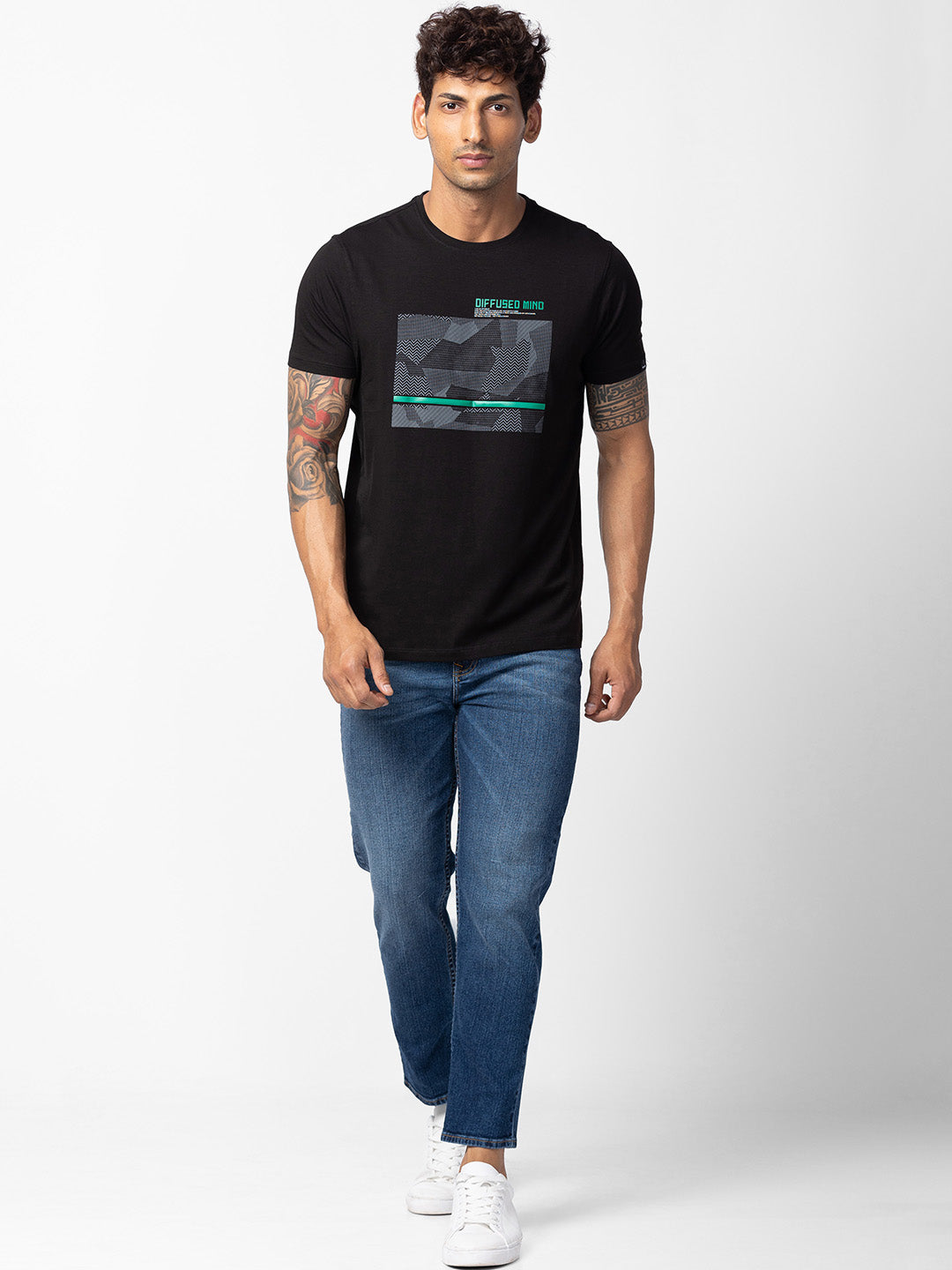 T Shirt For Men - Buy Men T Shirts Online From Spykar